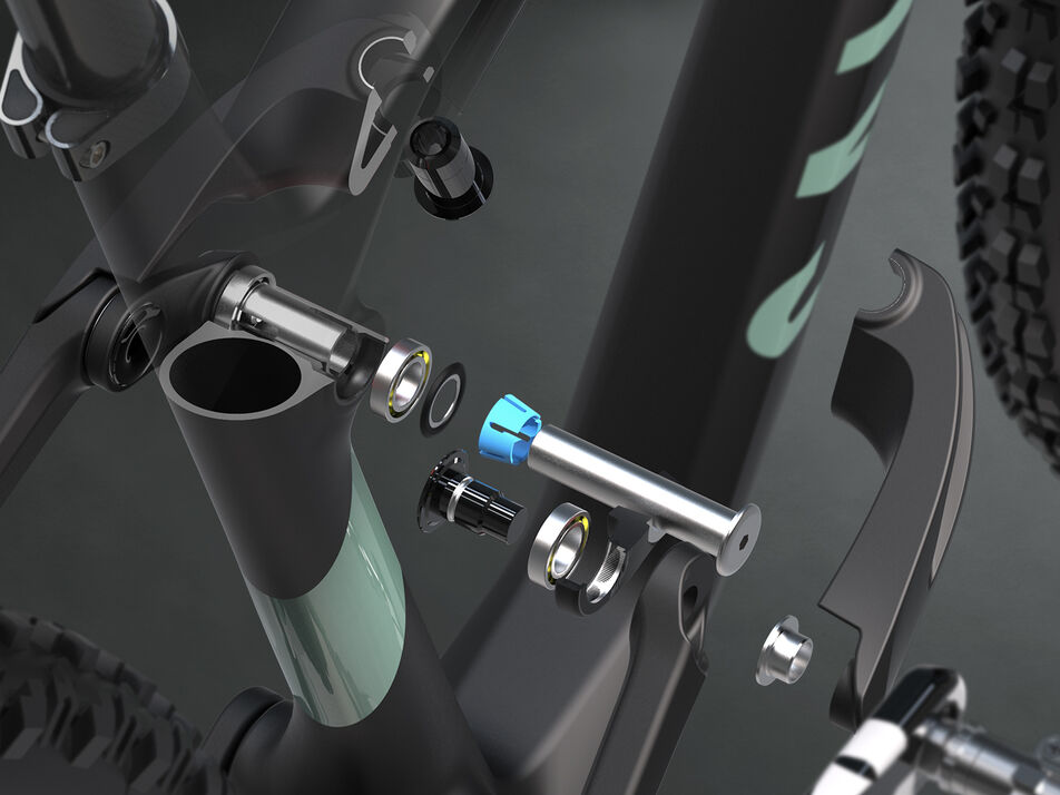 全避震式山地车和竞赛越野自行车 | LUX | CANYON CN